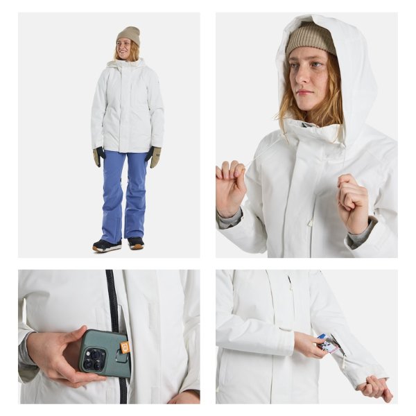 Burton 2024 Women's Jet Ridge 2L Jacket - Stout White – Xtreme ...