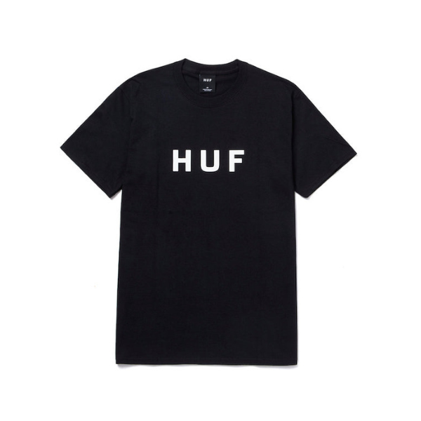 Huf OG Logo S/S T-Shirt - Black – Xtreme Boardshop (XBUSA.COM)