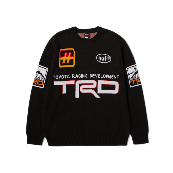 Huf X Toyota TRD Racing Sweater - Black – Xtreme Boardshop (XBUSA.COM)