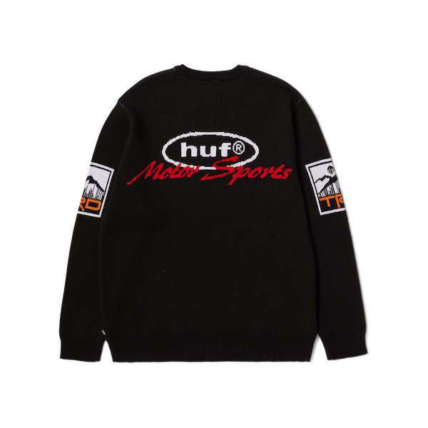 Huf X Toyota TRD Racing Sweater - Black – Xtreme Boardshop (XBUSA.COM)