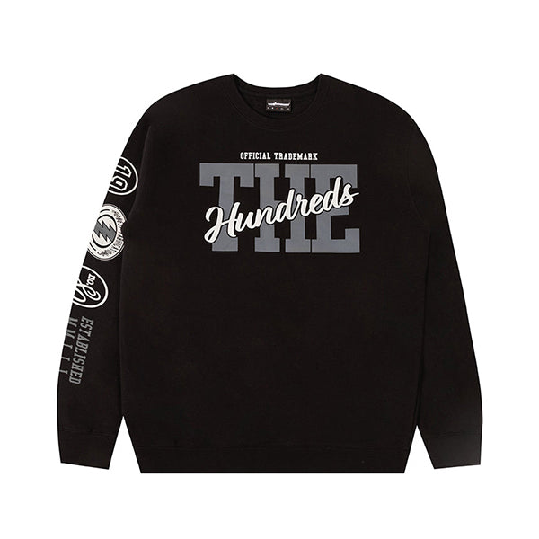 The Hundreds The Official Crewneck Black – Xtreme Boardshop (XBUSA.COM)