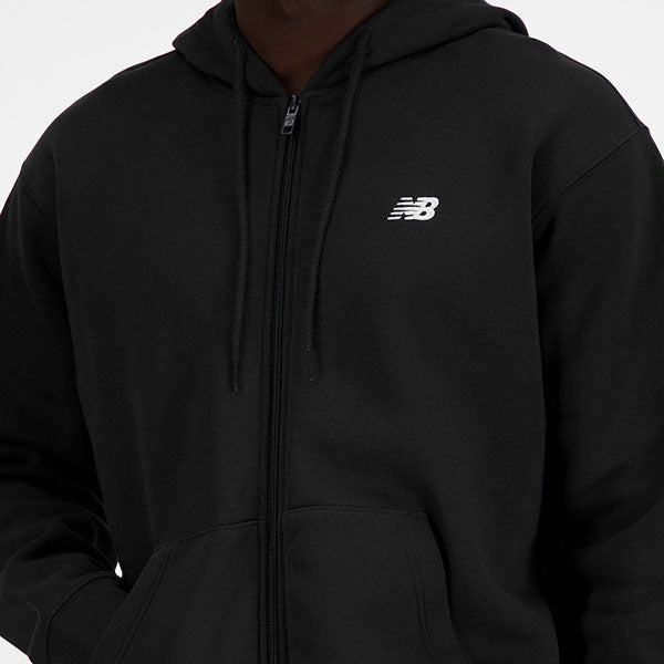 New Balance Sport Essentials Logo Fleece Full Zip Black – Xtreme ...